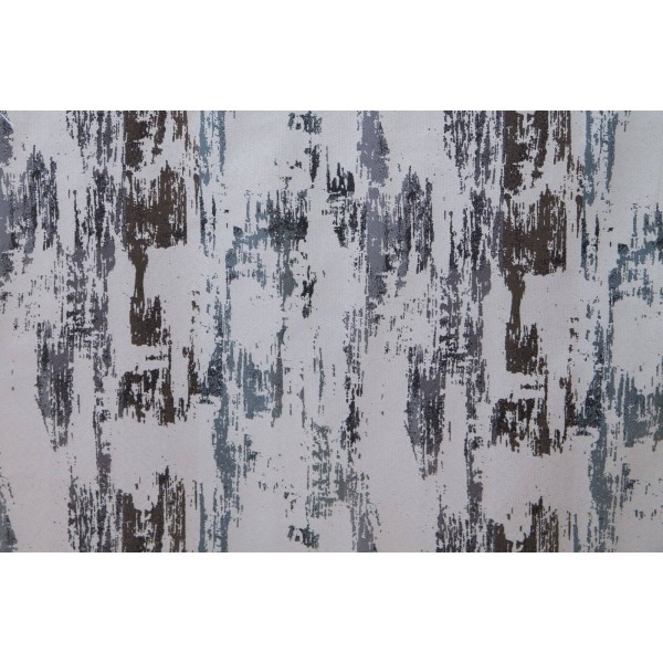 Material Draperie Fusion, latime 280cm, gri-albastru, tesatura sistem ...