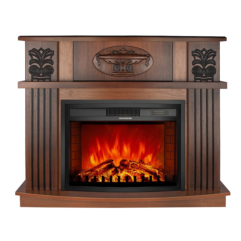 Semineu electric decorativ Art Flame Roma mini & Zakynthos